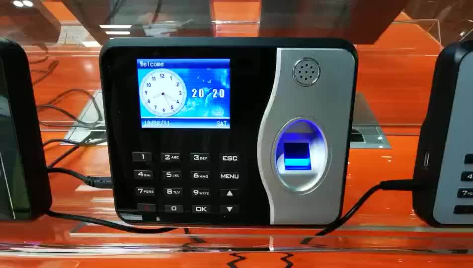 Biometric Time Recording Fingerprint Device Attendance Timekeeper - Buy ...