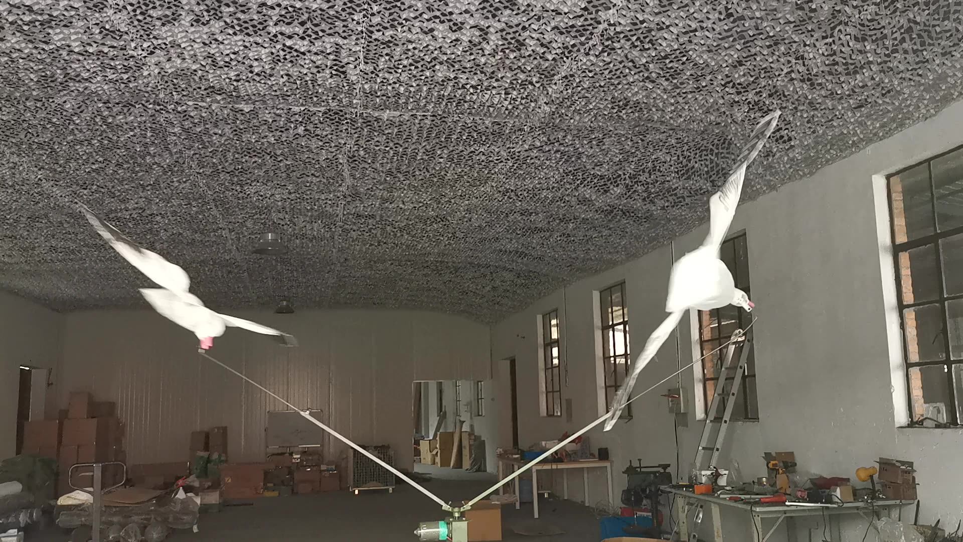 Flying Snow Goose Decoy Magnet Rotary Machine - Buy Magnet Rotary ...