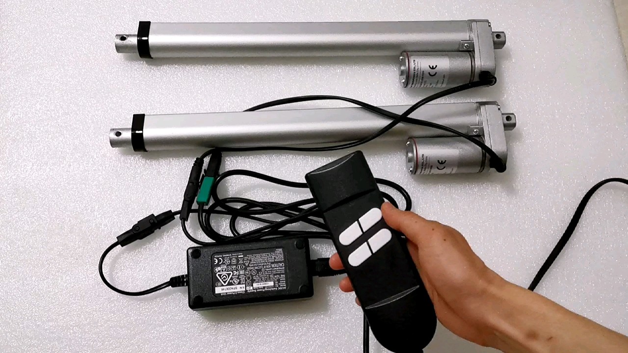 2pcs 6" 12v Linear Actuator Wireless Remote Control For Car Auto Door ...