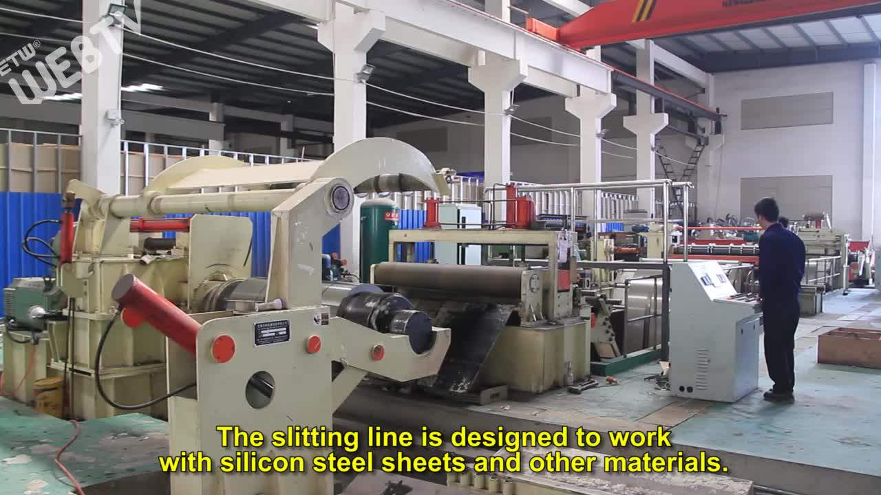 High Precision Slitting Line And Recoiling Machine - Buy Slitting Line ...