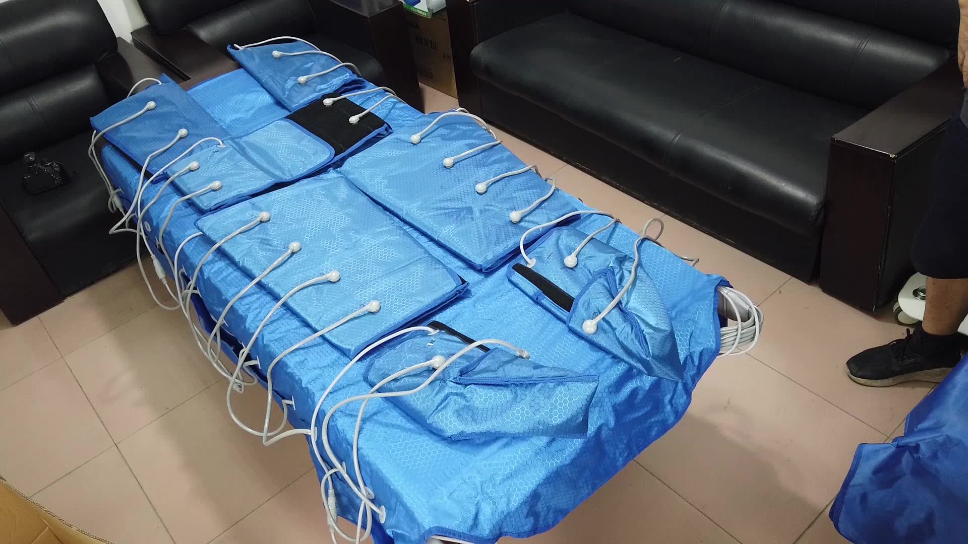 Lymph Drainage Weight Loss Air Pressure Body Slimming Suit Presotherapy ...