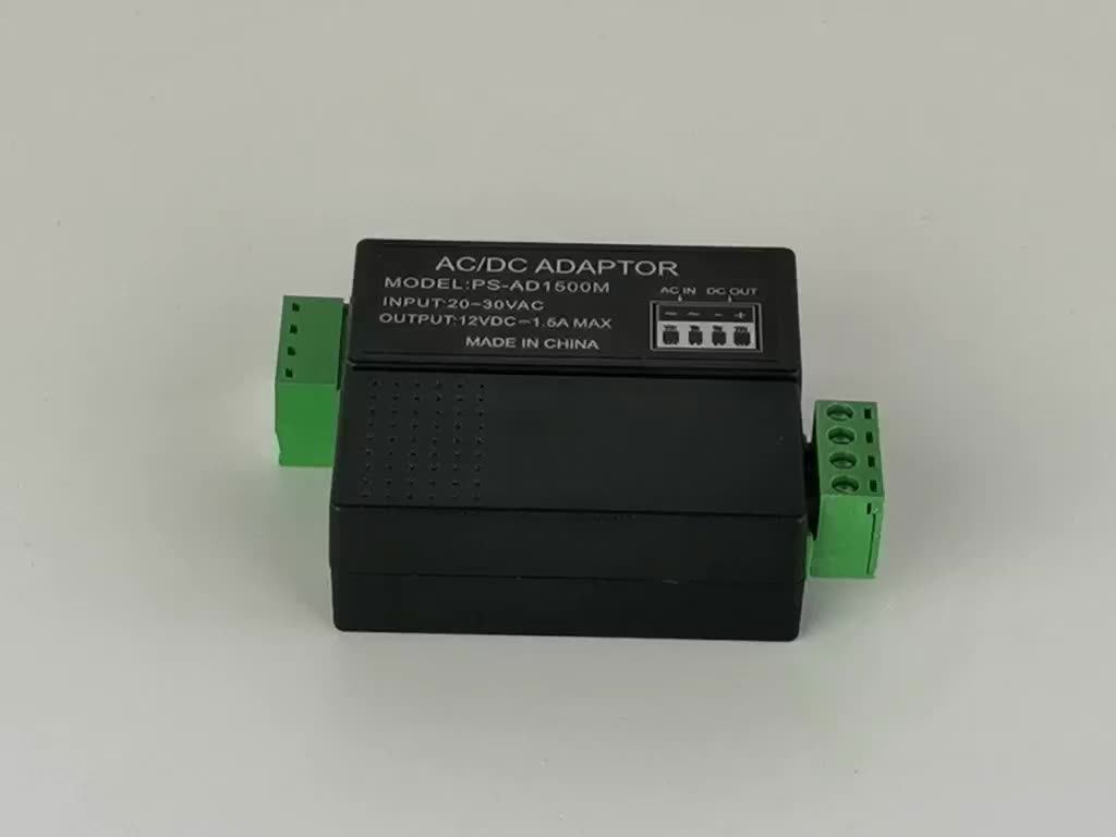 Ac Dc Convertor,24ac To 12dc,1.5a Output Voltage Converter - Buy Ac ...