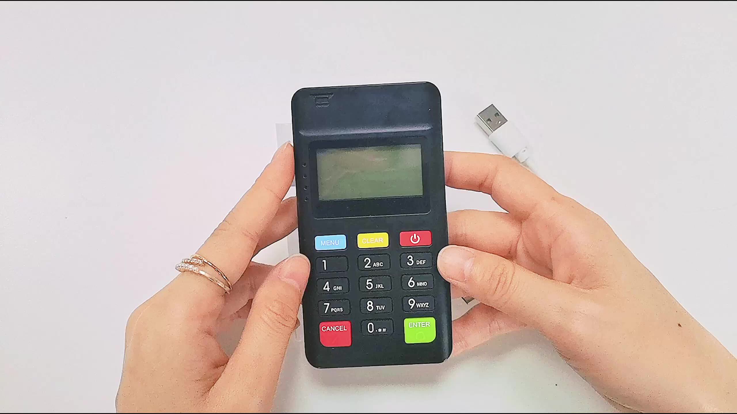 Z70 Magnetic Card Reader Nfc Cashier Mpos Handheld Mini Smart Mobile ...