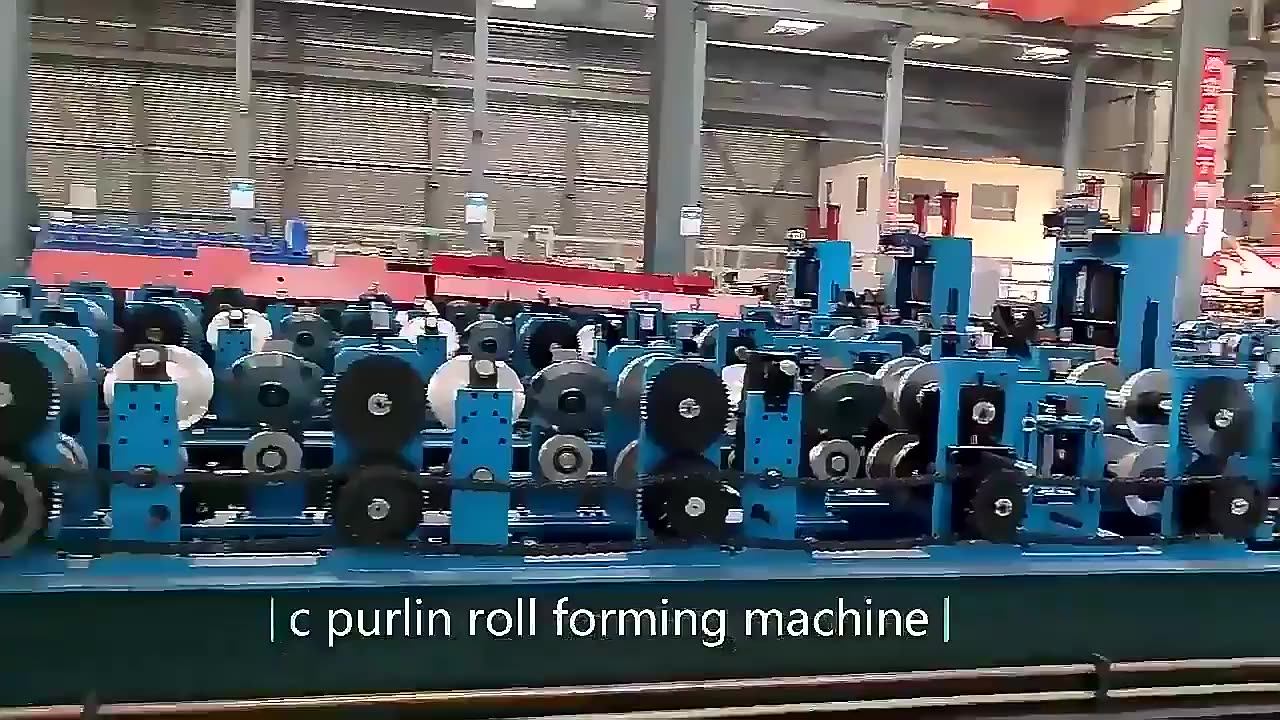 High Speed C Z Purlin Making Roll Forming Machine For Automatic ...