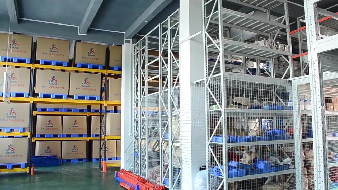 金硕重型仓储货架横梁式高位货架仓库铁架子加厚托盘式重型货架子-阿里巴巴