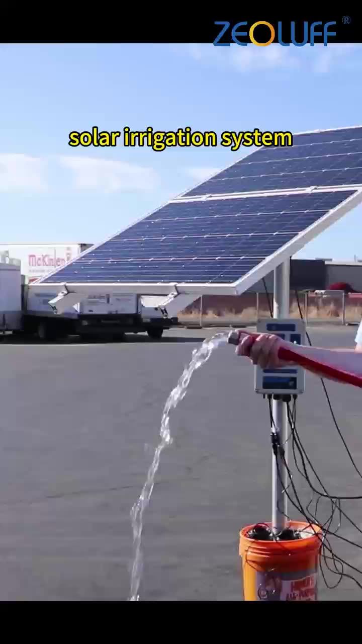 Zeoluff Dc Submersible Powered Well Pump Systems 12-48v Surface Solar ...