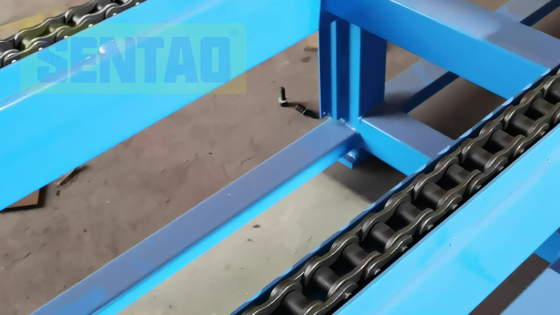 Sentao Heavy Duty Chain Drag Conveyor Carbon Steel Chain Conveyor ...