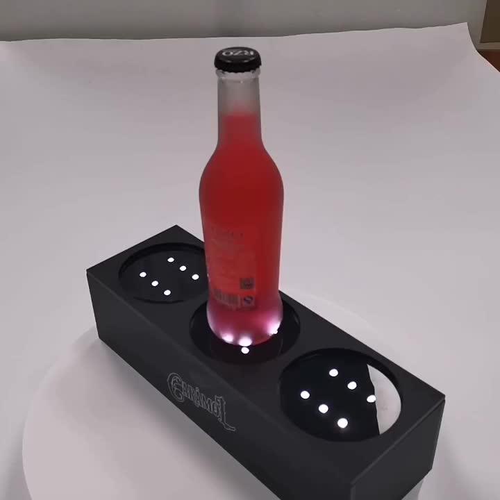 Lighting Up Rgb Color Beer Bottle Glorifier Led Acrylic Wine Bottle ...