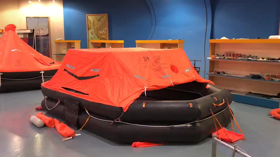 Solas Approved 12 Persons Self Inflatable Life Raft - Buy Life Raft ...