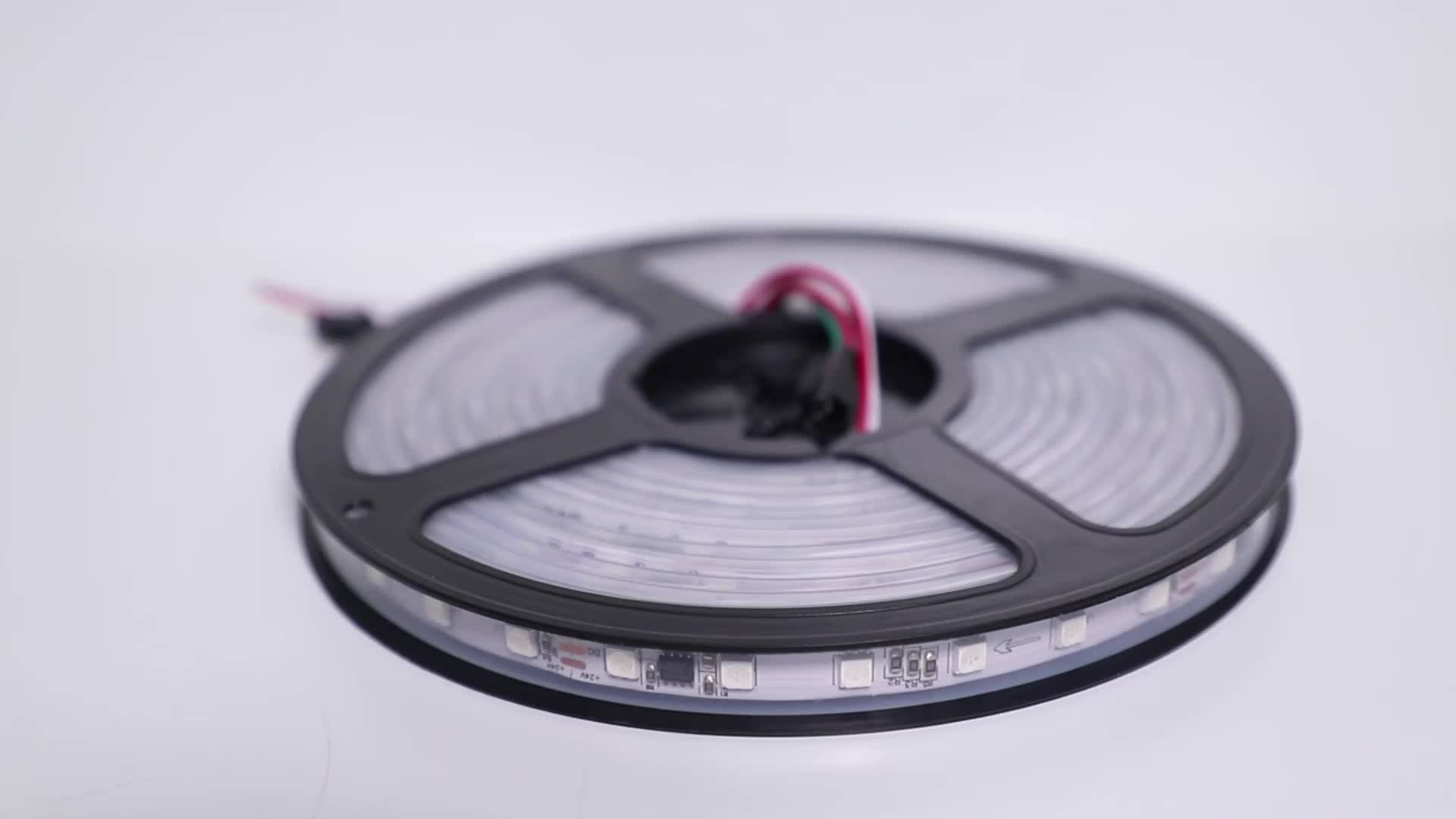 12v Ws2811 5m 30 60 144 Leds Per Meter Addressable Led Strip Light ...