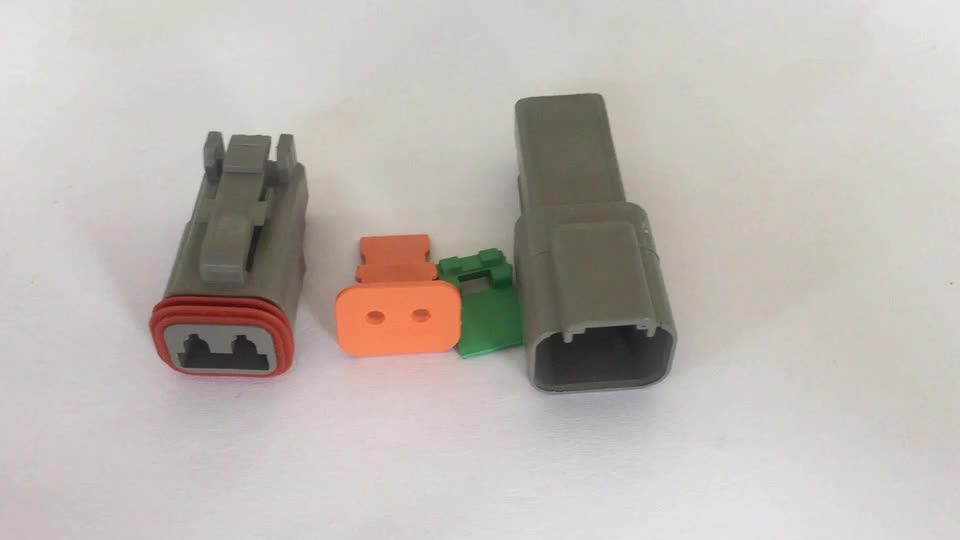 W2s 2pin Connector Accessory Wedge Lock 2 Position Dt06-2s - Buy Dt06 ...