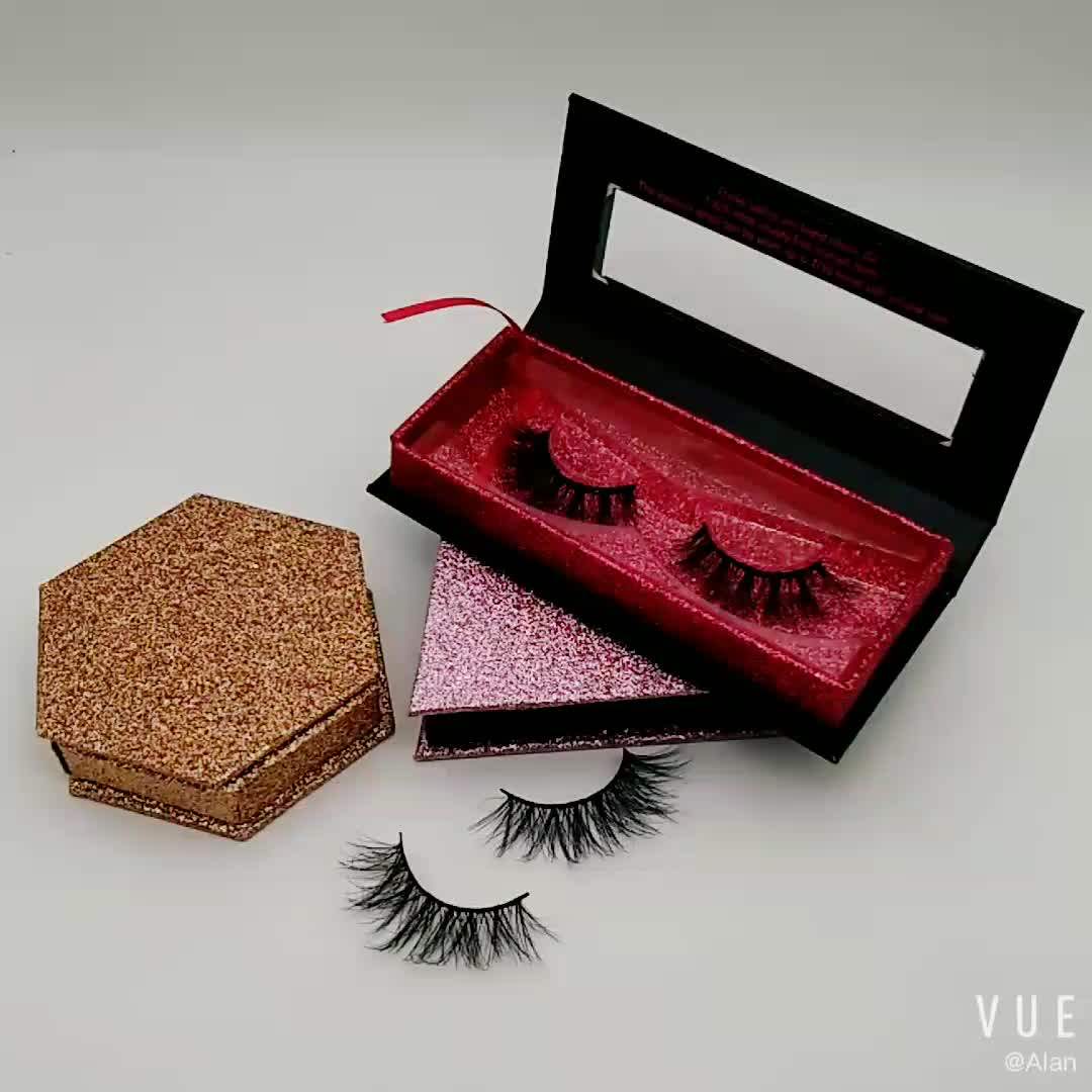 False Eyelash Custom Packaging Box Mink Eye Lashes Case - Buy Packaging ...