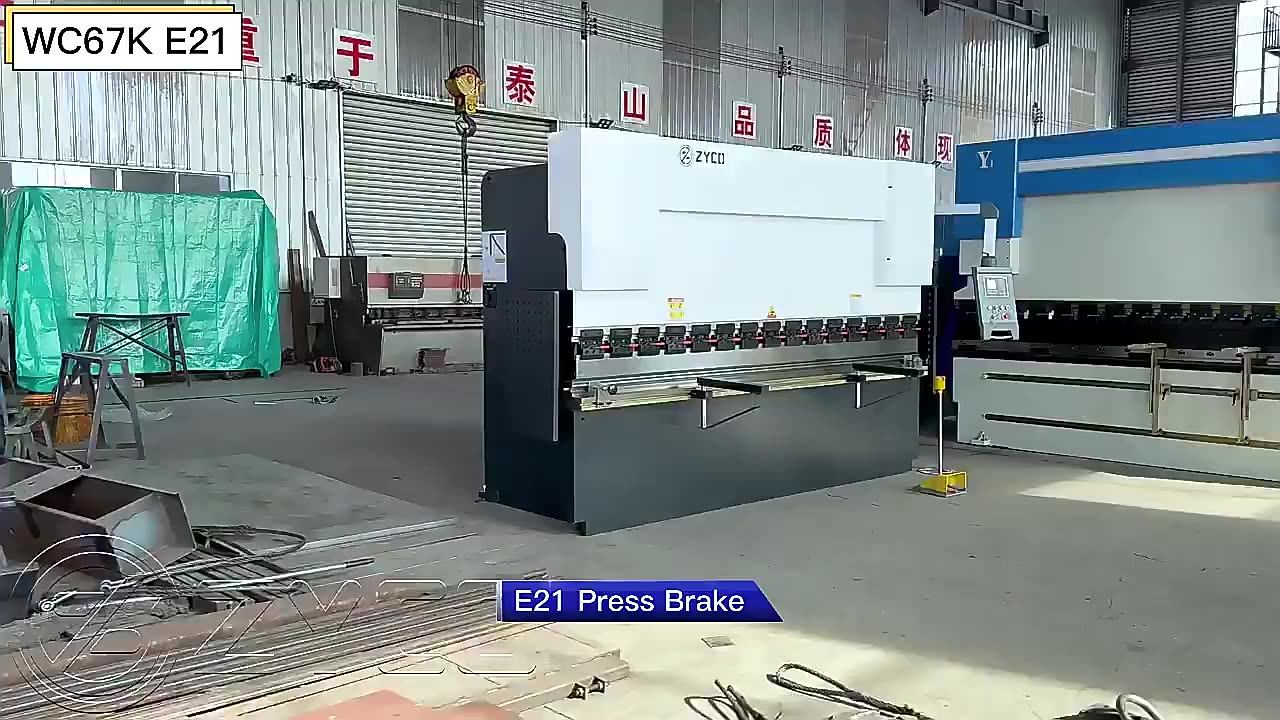 Sheet Metal E21 Controller Nc Hydraulic Press Brake With Estun E21 ...