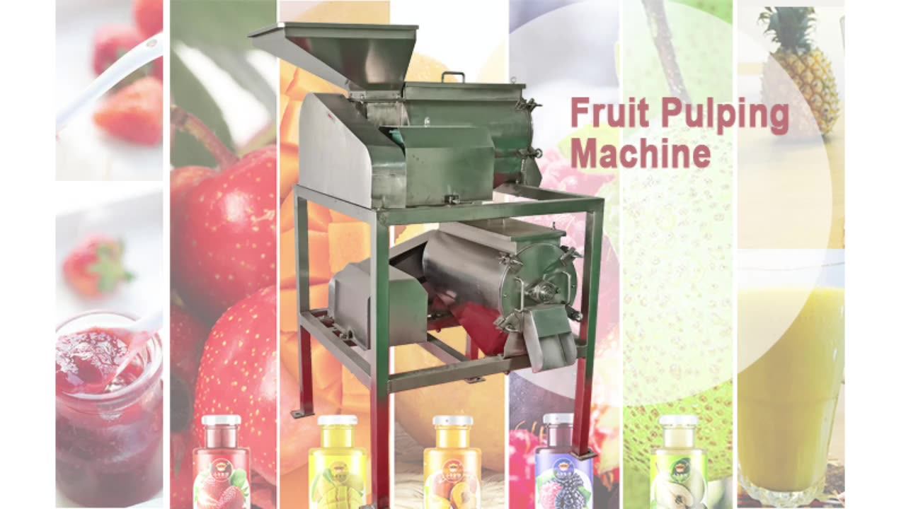 Commercial Mango Pulper /fruit Pulp Juice Making Machine/mango Cherry ...