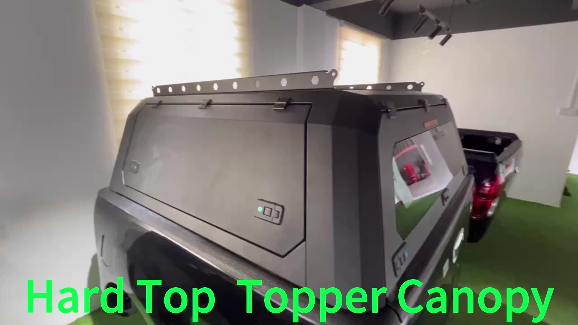 4x4 Pickup Truck Aluminum Black Canopy For Ranger/raptor T6/t7/t8 Hard ...