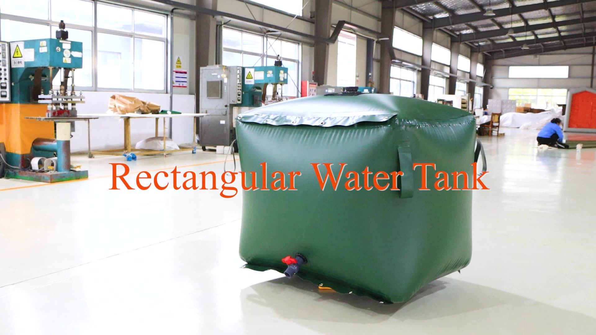 Customized 20l 50l 2000l 5000l 10000l Durable Square Collapsible Water ...