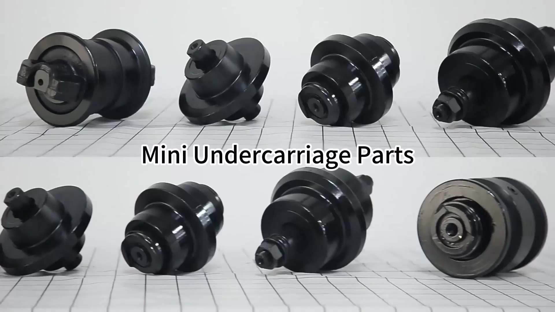 For Takeuchi Tb15 Mini Excavator Parts Bottom Lower Roller Track Roller ...