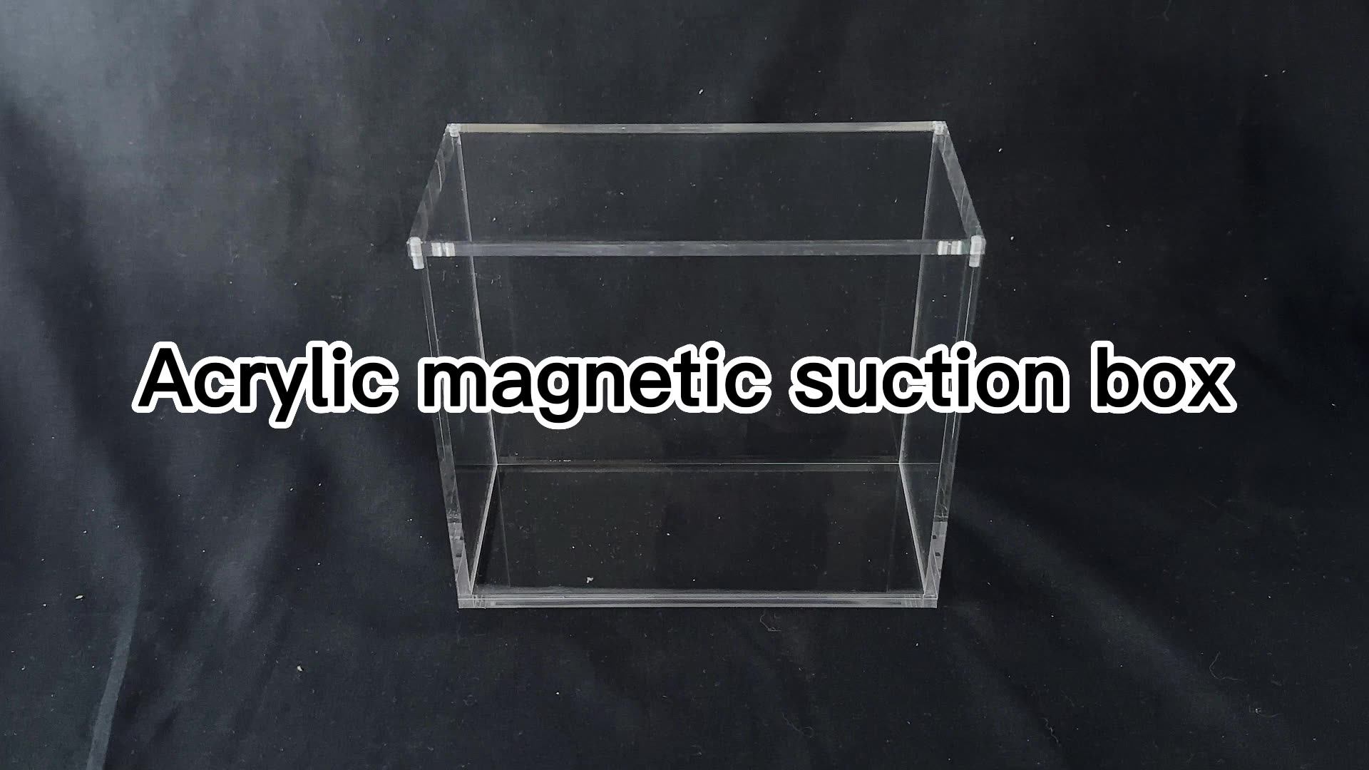 Custom Magnetic Lid Acrylic Pokemon Booster Box Protection Display Case ...