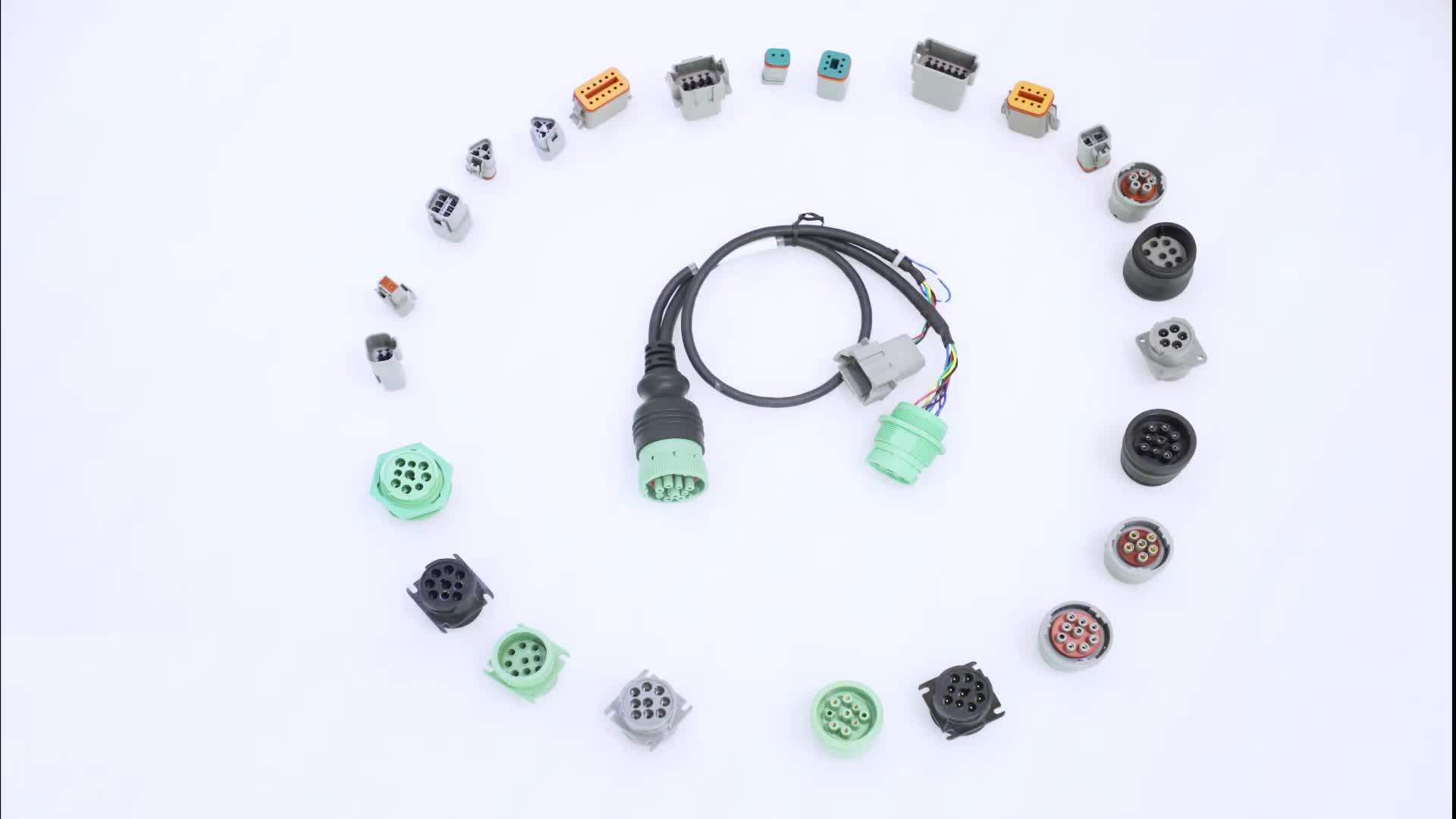 High Quality Automotive Connector Hd Hdp Dt Dtp Dtm Series 2 3 4 6 8 12 ...