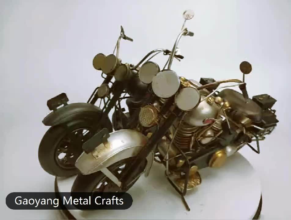 Vintage Decoration Iron Metal Crafts Retro Handmade Metal Antique ...