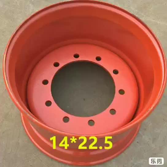Customized Wheel Loader Backhoe Loaders Steel Wheel Rims 22.5*14 - Buy ...