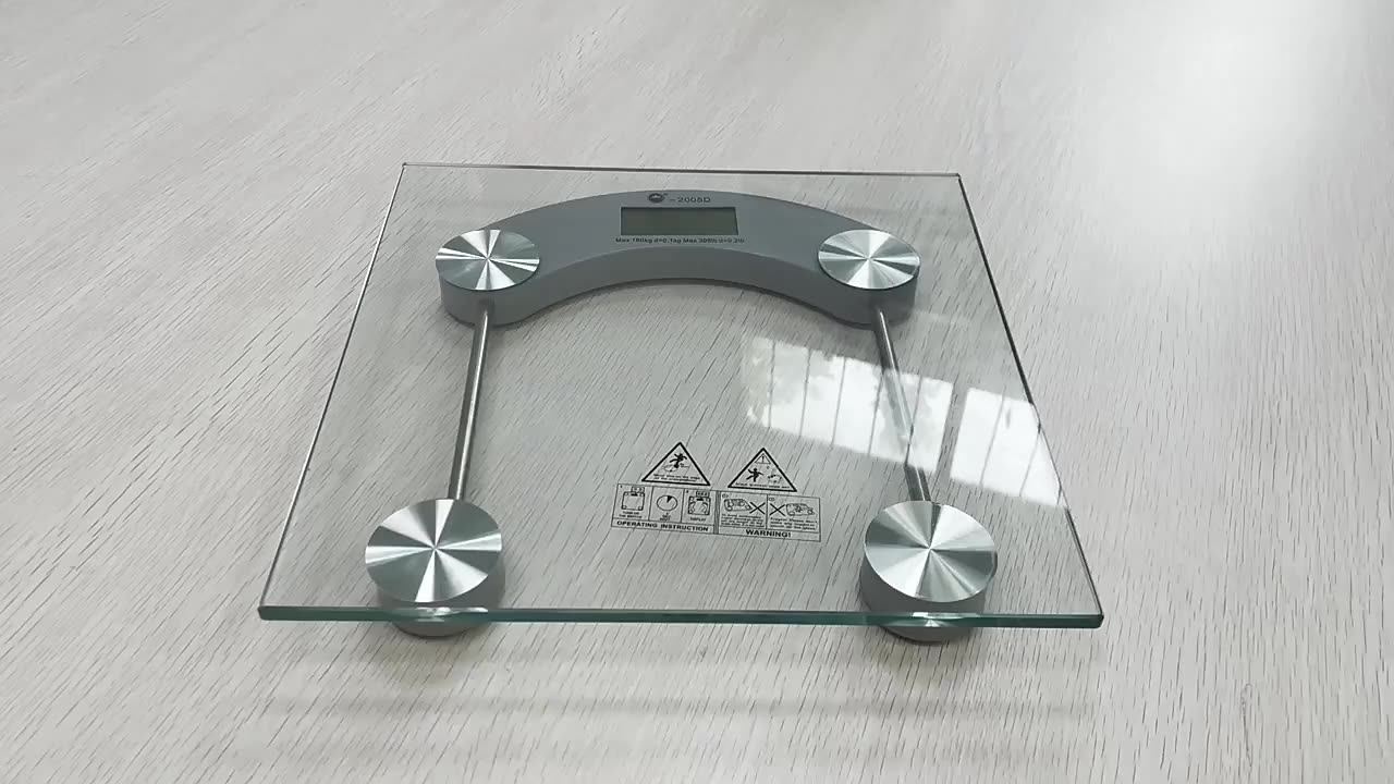 Stand Upright Body Fat Glass Scale Digital Human Weighing Scale - Buy ...
