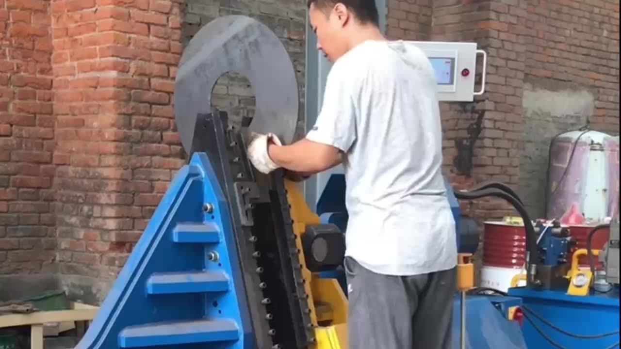 Sectional Helical Spiral Auger Blade Screw Flight Hydraulic Press Cold ...