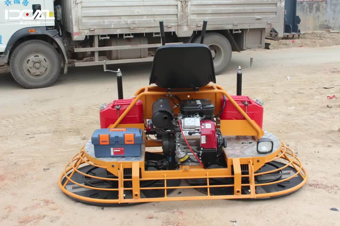 Ride On Concrete Double Floating Pan Helicopter Finishing Hydraulic ...