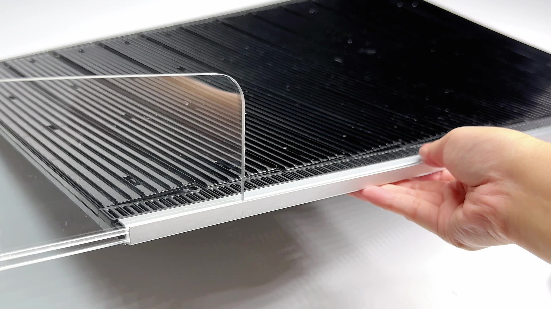 Refrigerator Flex Gravity Feed Shelf Roller Rock N Roller Shelves ...