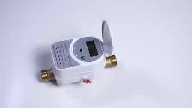 Smart Ultrasonic Water Flow Meter With Tuya Zigbee App Control With Wi ...