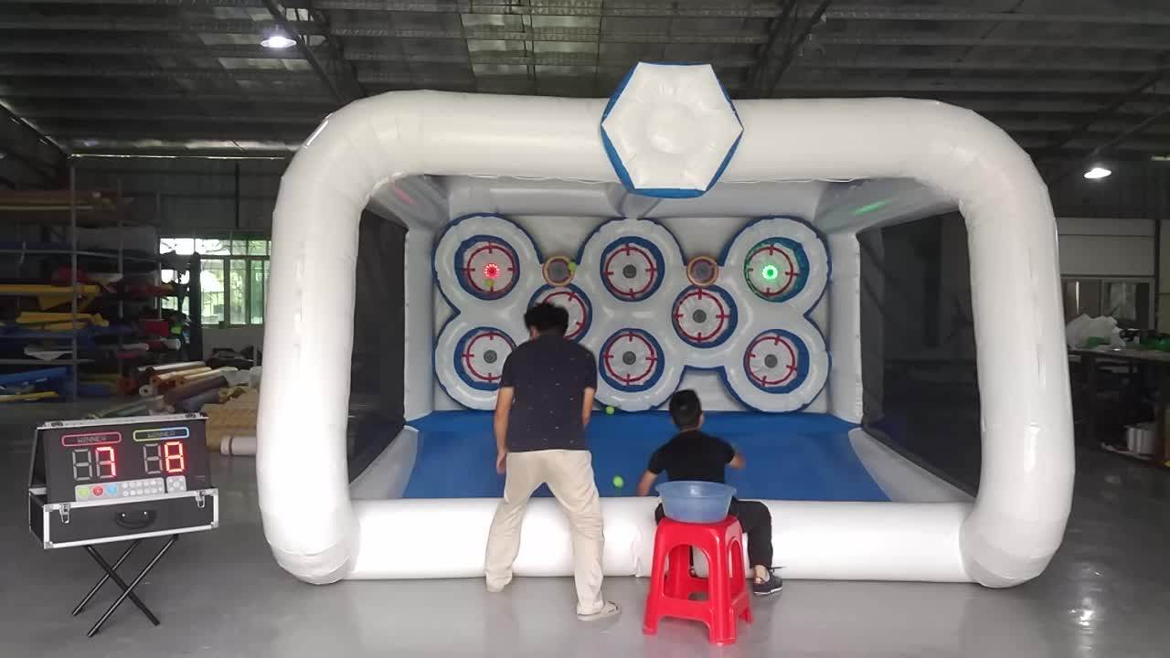 Inflatable Interactive Ips Sport Arena Balls Shooting Game - Buy ...