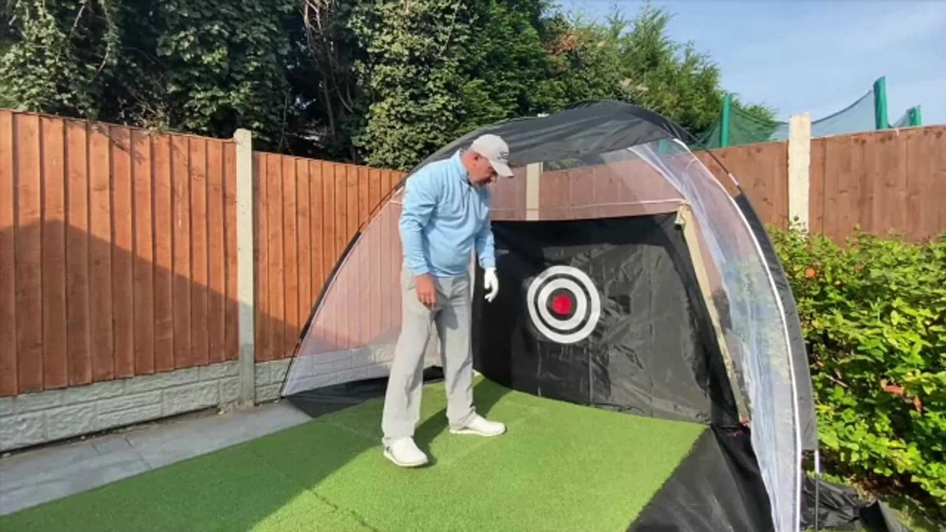 Portable Golf Hitting Practice Nets With Target Backyard Driving Range ...