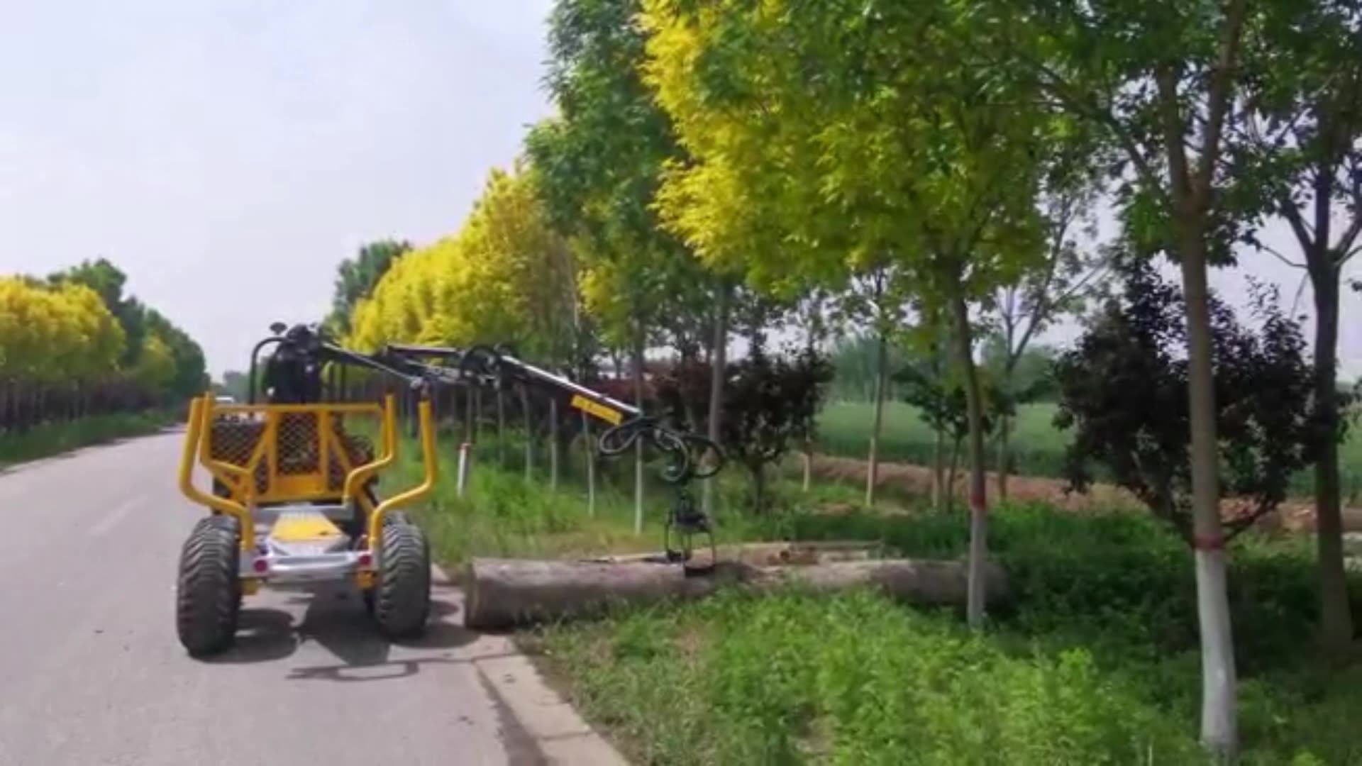 Wood Grabbers Truck Mobile Wood Trailer Tractors Trailers Farm Trailers ...