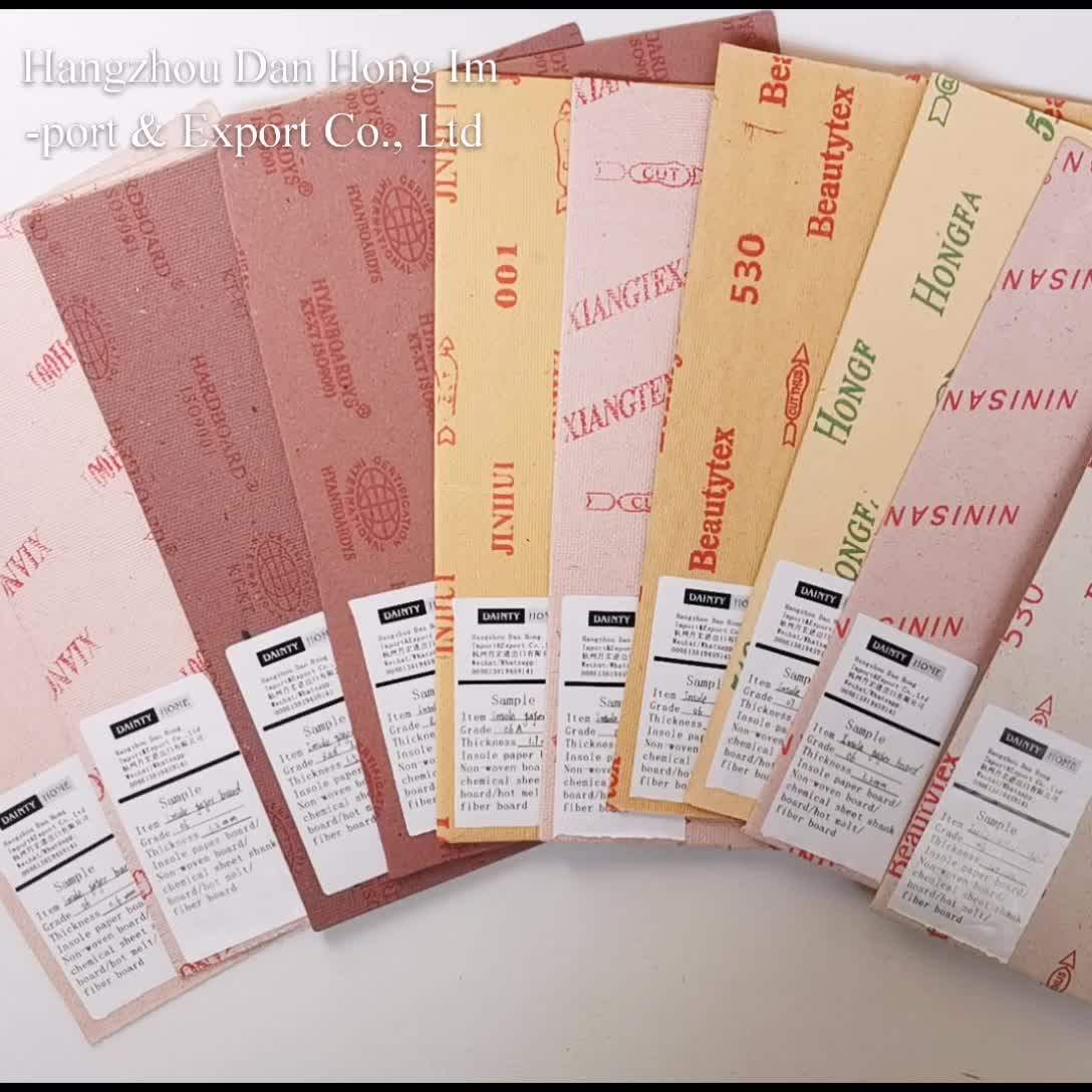 1.2mm Insole Paper Board For Shoe Material Good Quality Cheap Pink ...