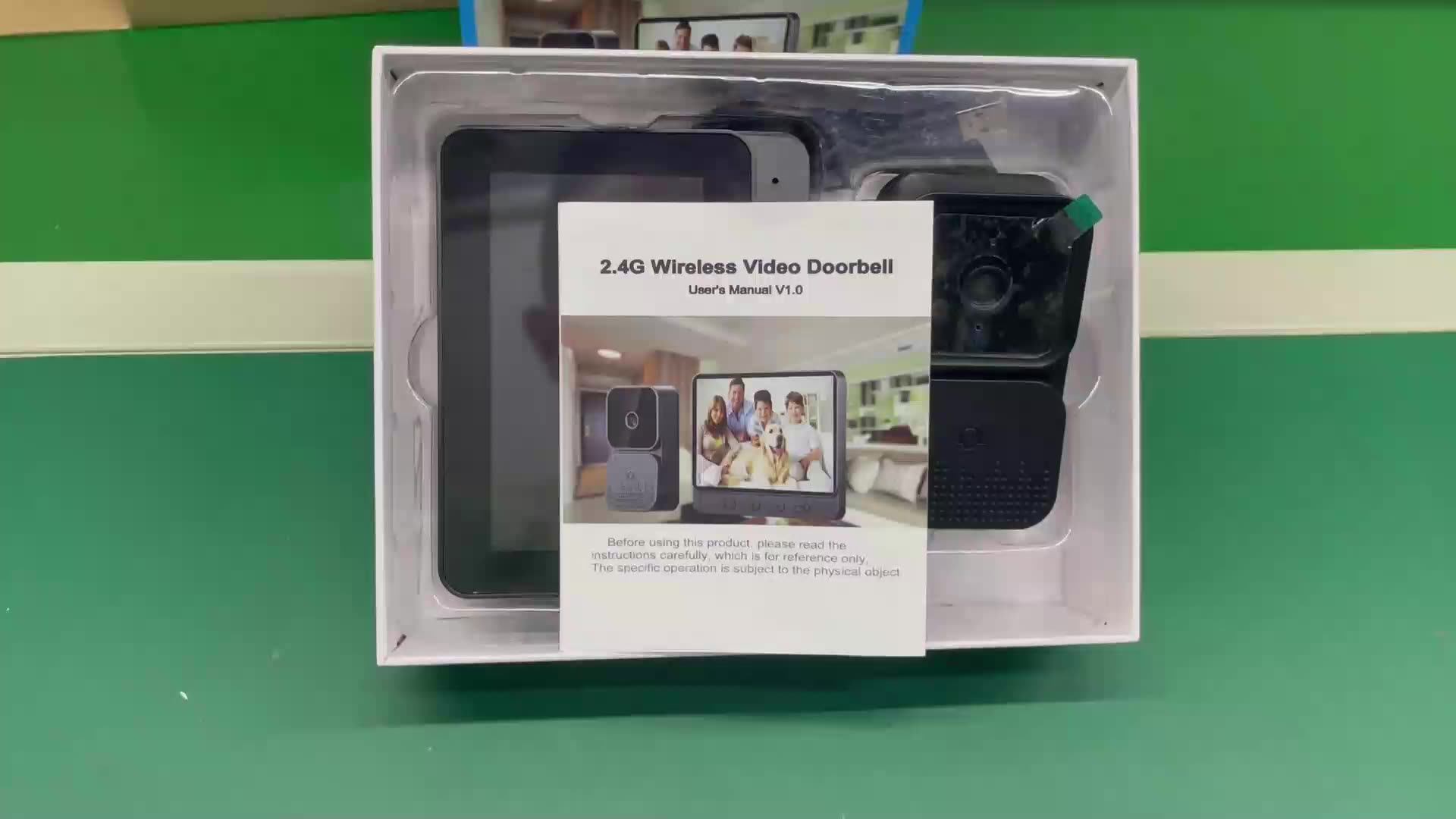 Wireless Door Camera Ring Bell Video Doorbell Wifi Smart Home Doorbell ...