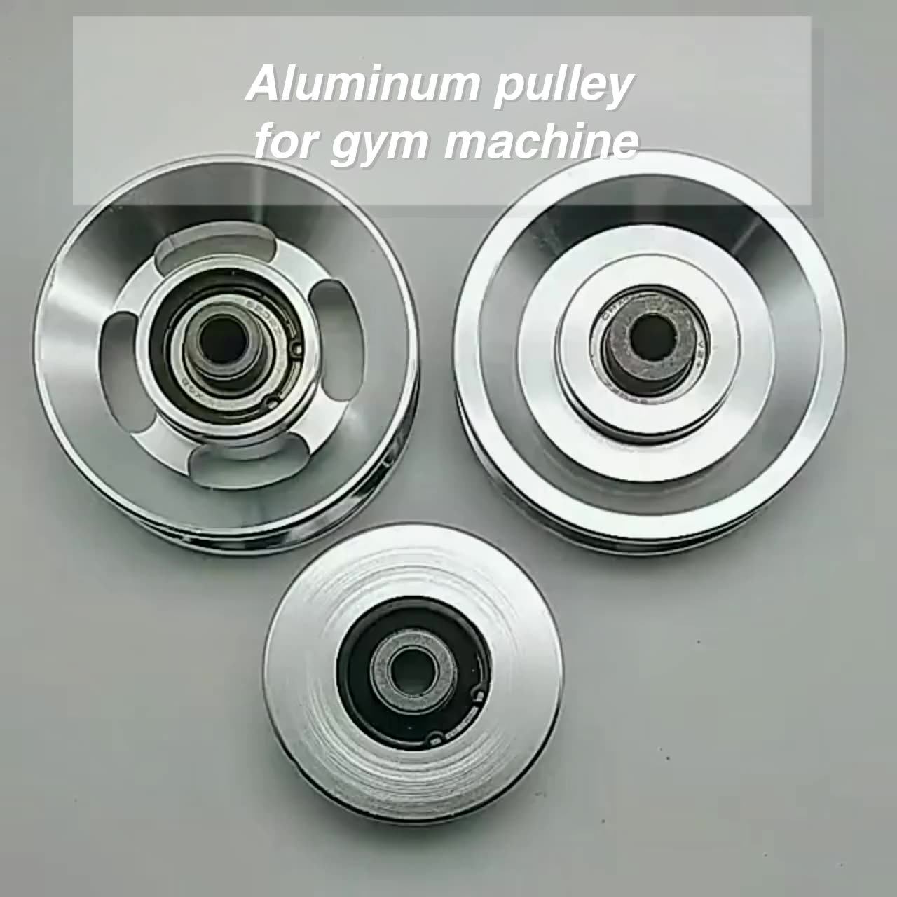 Od 54-140mm Fitness Equipment Accessories Aluminium Wheel Pulley System ...