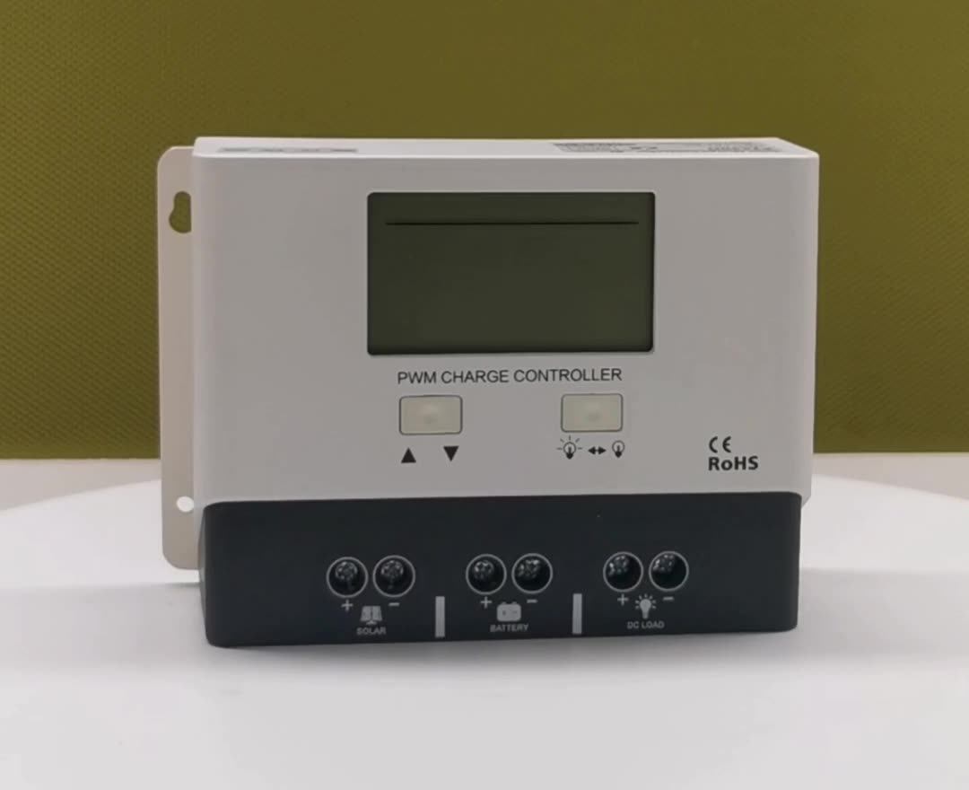 Helios Pwm 24v 10a 20a 30a 40a Battery Charge Controller With Ce/rohs ...