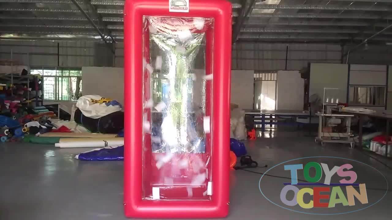 Inflatable Cube Cash Machine Money Booth For Sale - Buy Inflatable ...