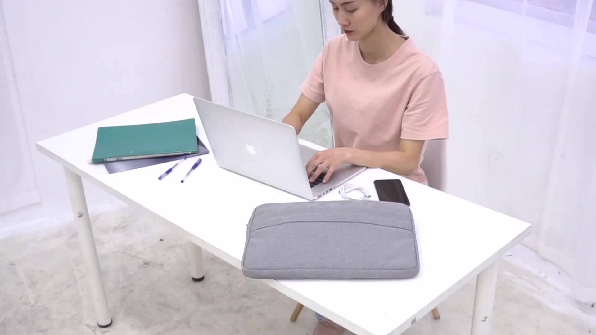 Portable Computer Bag Waterproof Laptop Case Tote Bags Business Bags ...