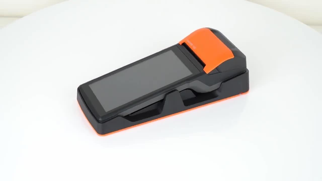 Pos Skimmer Sunmi V2 Including Charging Base Handheld Pos Printer Pos ...