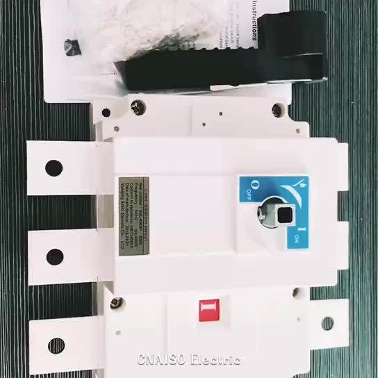 100-3200a 3p/ 4p Load Break Isolation Switch Electrical Manual ...
