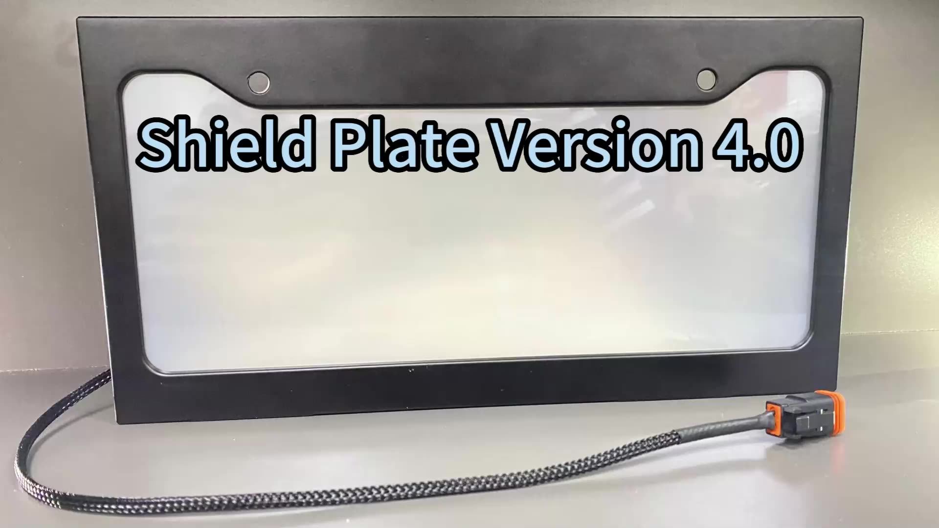 Us Adjustable License Plate Fog Shield To Avoid High-speed Cameras ...