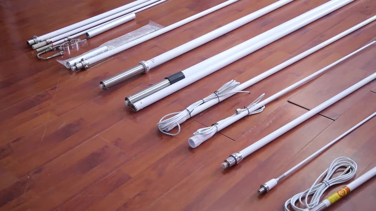 1090 Mhz High Gain Antenna 12dbi 1.7m Fiberglass Omni 1090mhz Base ...