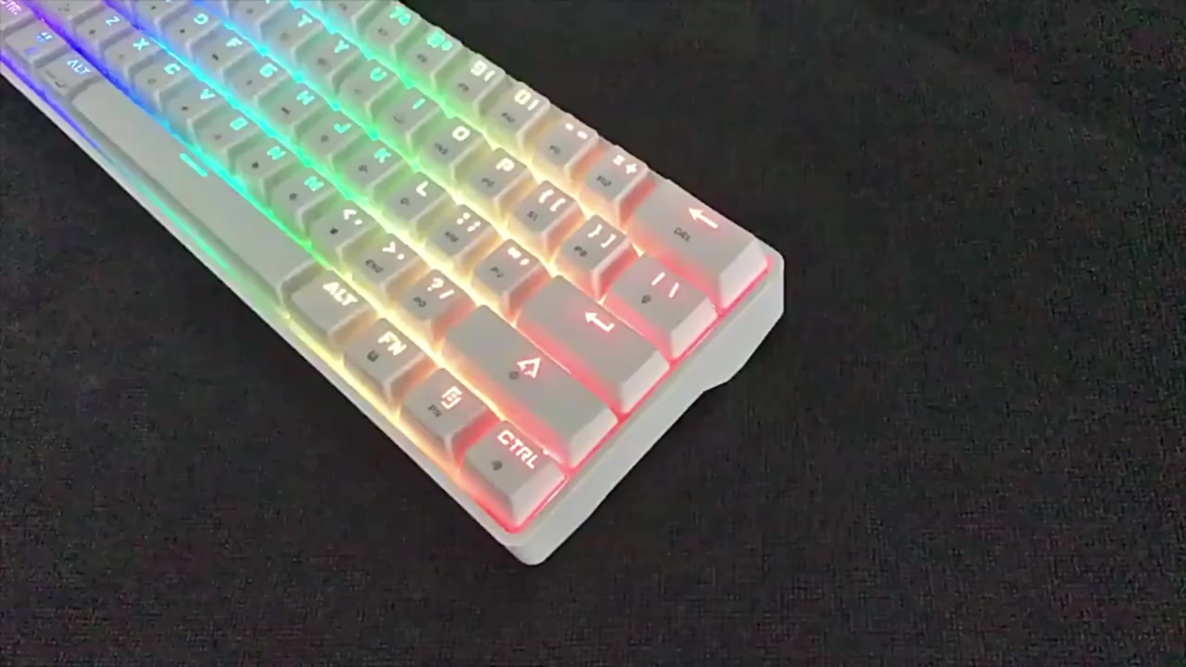 Gaming Keyboard Mechanical Sk64 64 Keys Gsa Pbt Keycaps Panda Keyboards ...