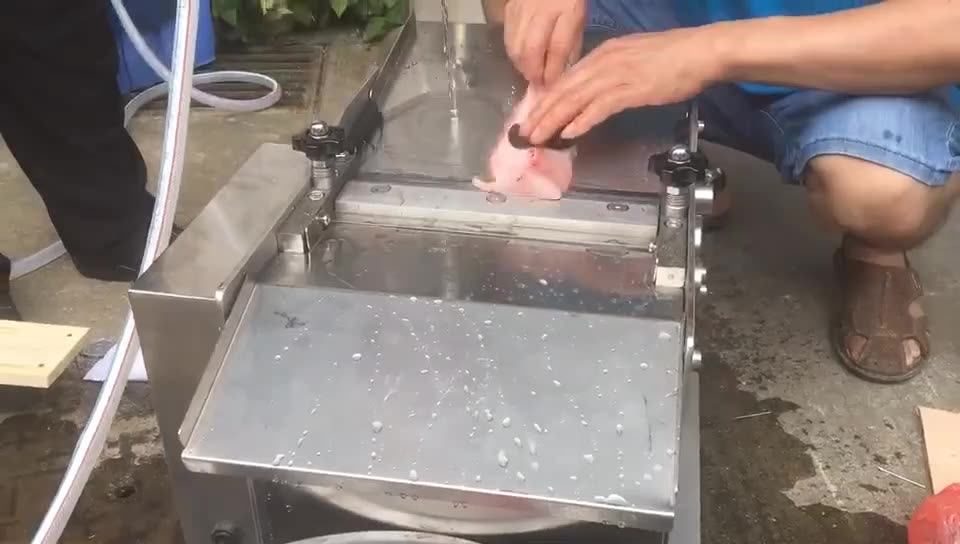 Electric Fresh Cuttlefish Skin Peeling Machine For Squid Salmon - Buy ...