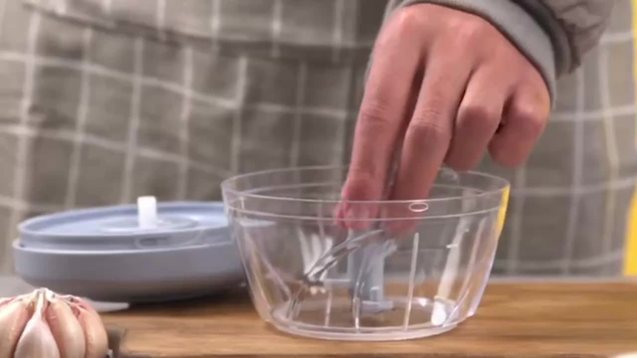 Wholesale Price Hand Pull String Garlic Mincer Onion Manual Hand Pull ...