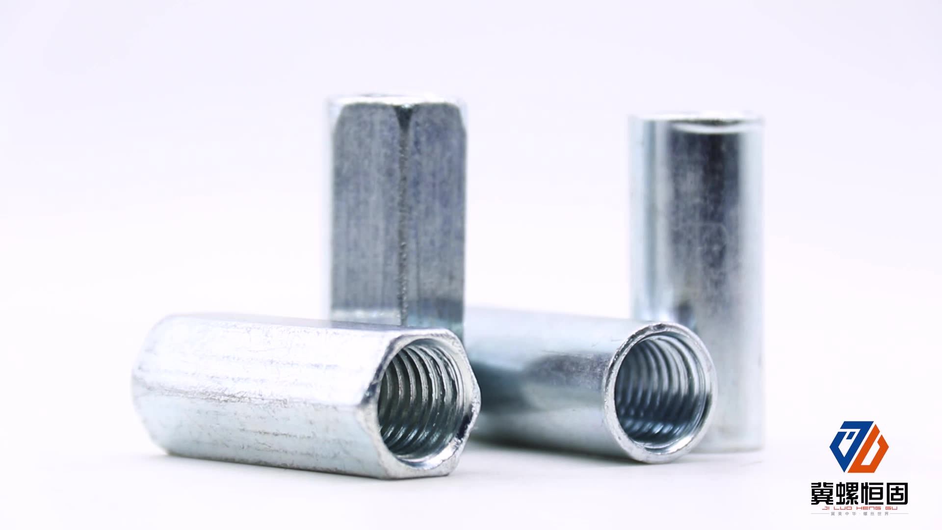 M3 M4 M5 M6 M8 Internal Thread Stainless Steel Long Hex Coupling Nut ...