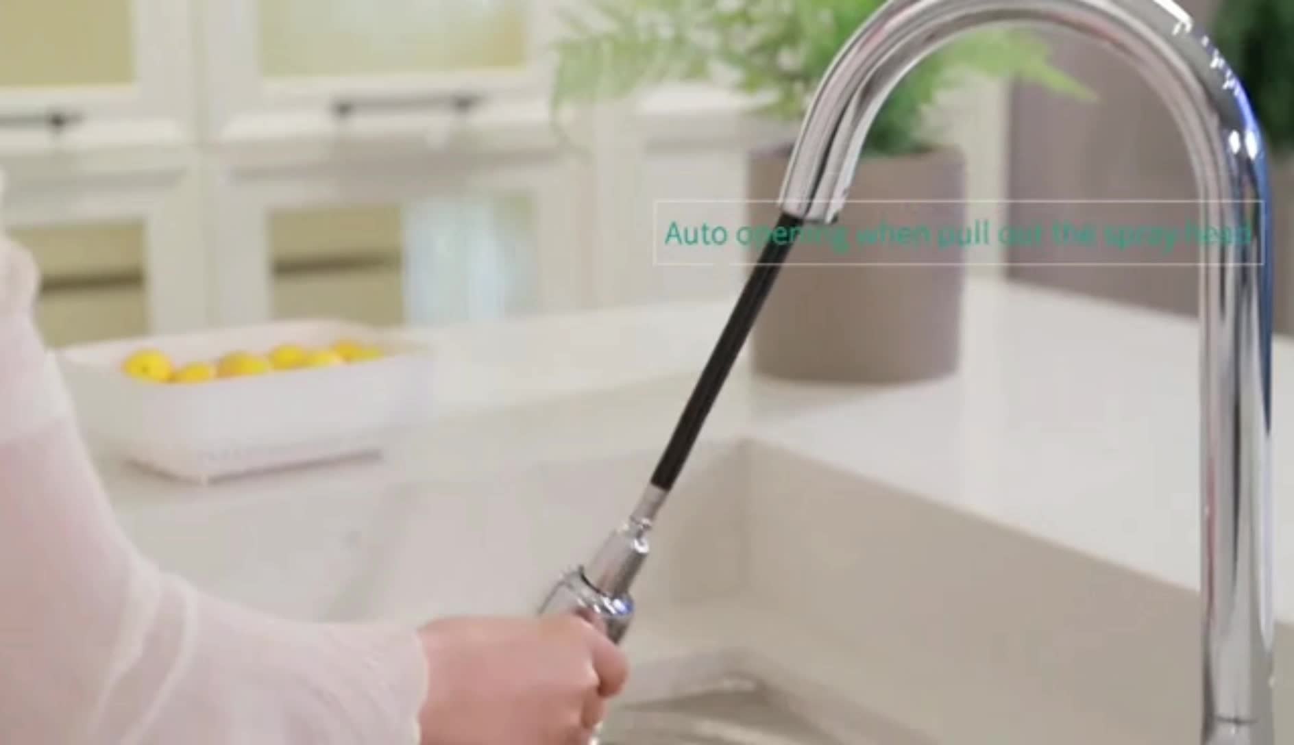 Touchless Automatic Faucet Motion Sensor Adapter Tap Usb Recharged