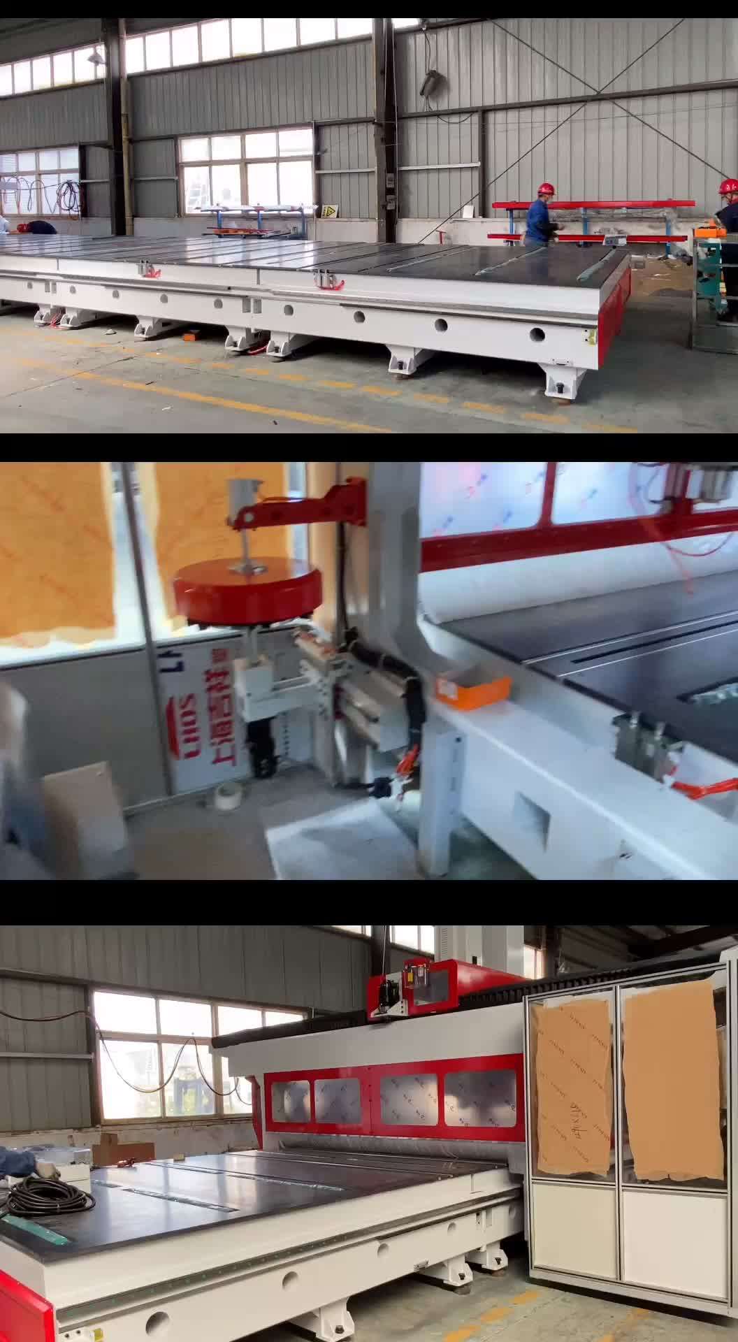 Composites Panel Cutting Large Format Cnc Machine For Semi-trailer ...