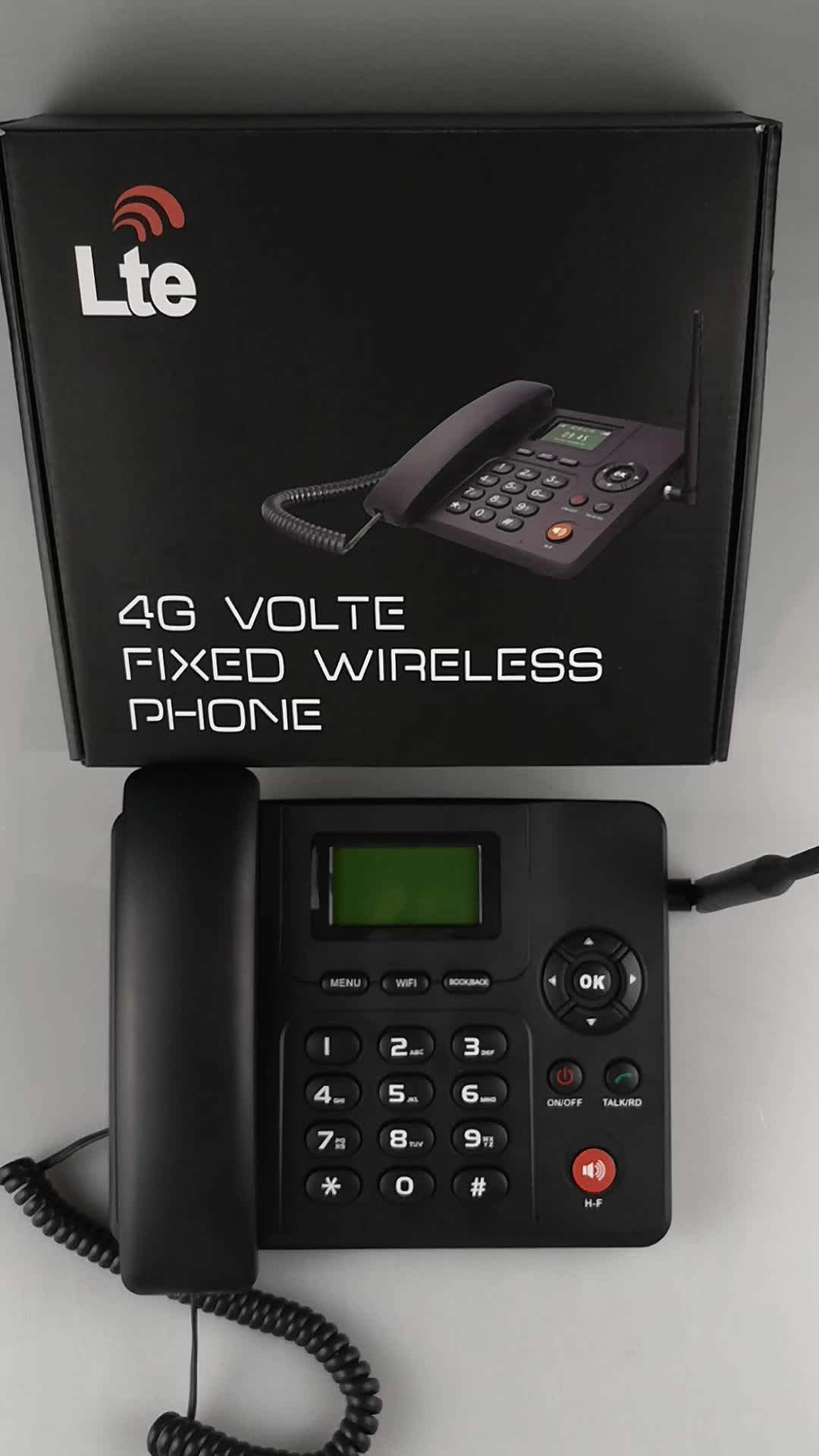 Manufacturer For 4g Android 6 Fixed Wireless Desktop 4g Volte Lte Phone ...